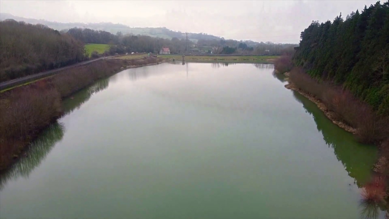 Dowdeswell Reservoir by Drone - Short Edit - YouTube