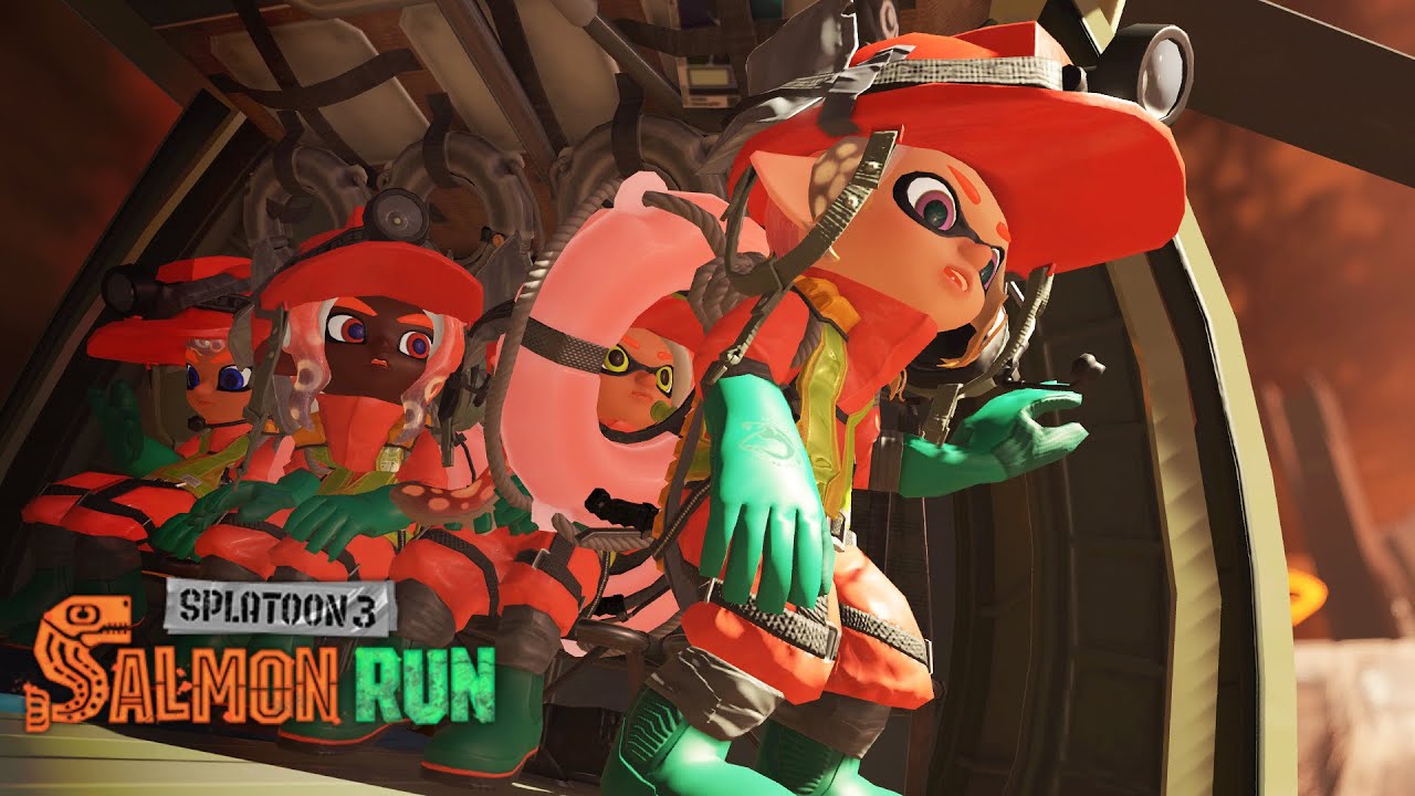 Splatoon 3 - Salmon Run: Eggstra Work Trailer (FANMADE) - YouTube