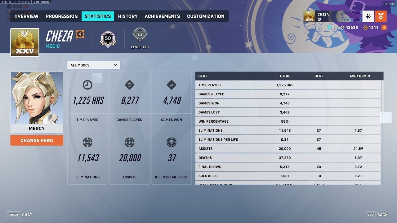 OW2 Diamond Mercy Gameplay #1 - YouTube