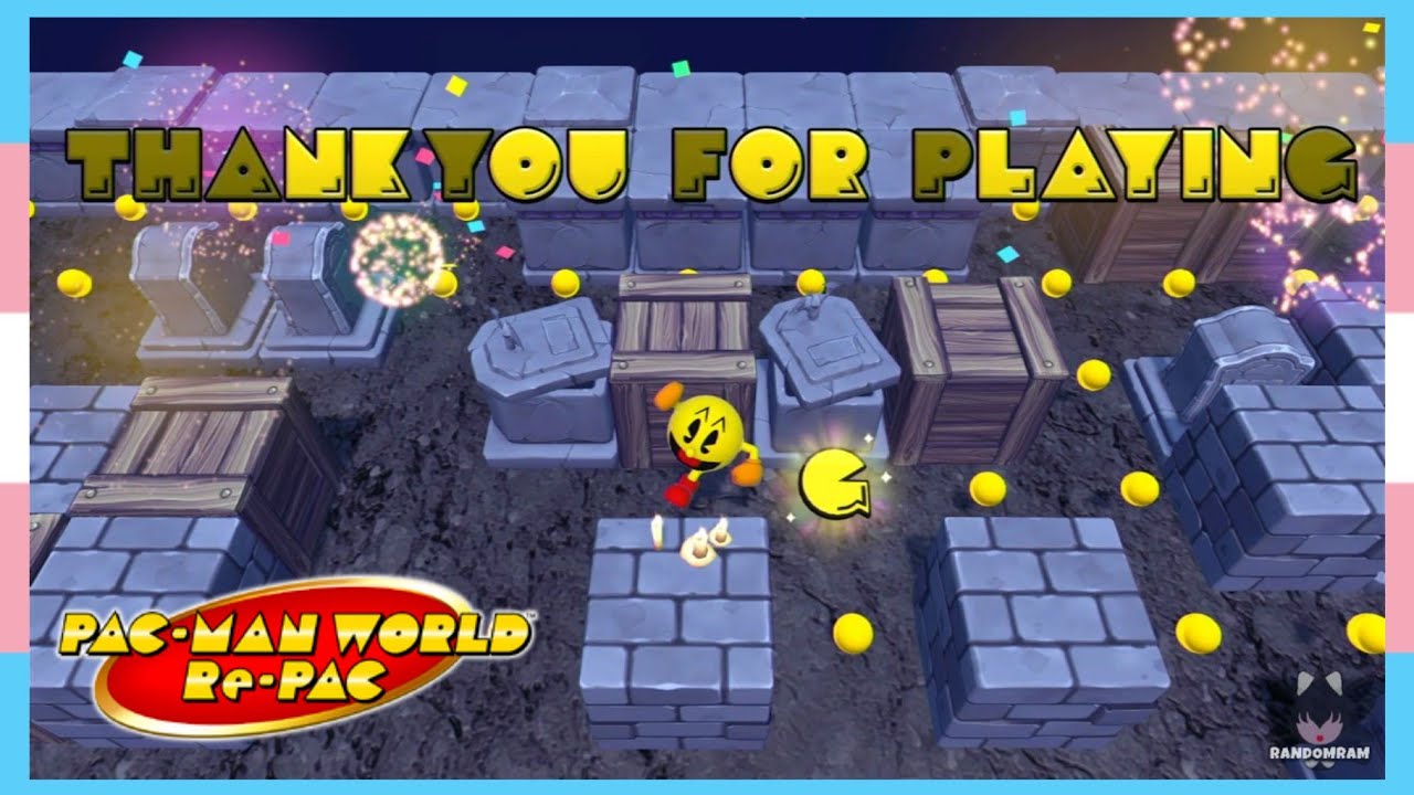 Ending Credits In Pac-Man World Re-Pac With We Are Pac-Man Theme Music ...