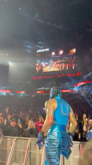 #royalrumble #wwe Penta Royal Rumble Entrance - YouTube