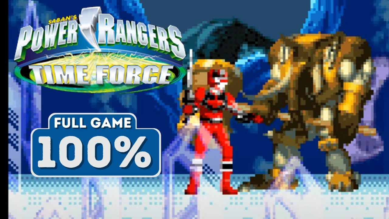 Power Rangers - Time Force (GBA) - Full Game Longplay - YouTube