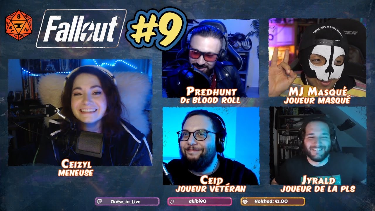 #jdr [FR] [Foundry VTT] Fallout Fallout abris MOON 6.9 #9 - YouTube