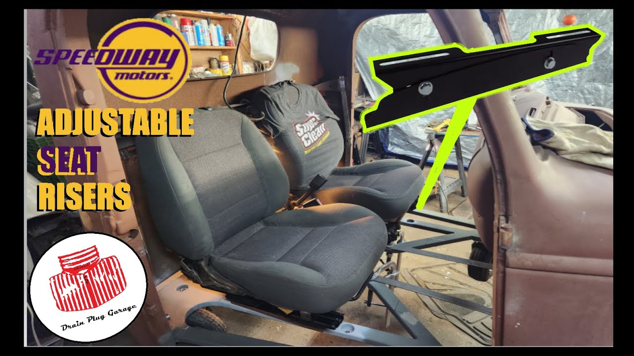 Adjustable Seat Risers - 1946 Chevy Truck Rest mod - bucket seat ...