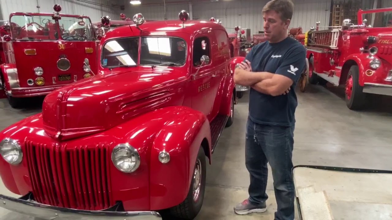 Los Angeles County Fire Museum restoration shop tour. Engine 51 ...