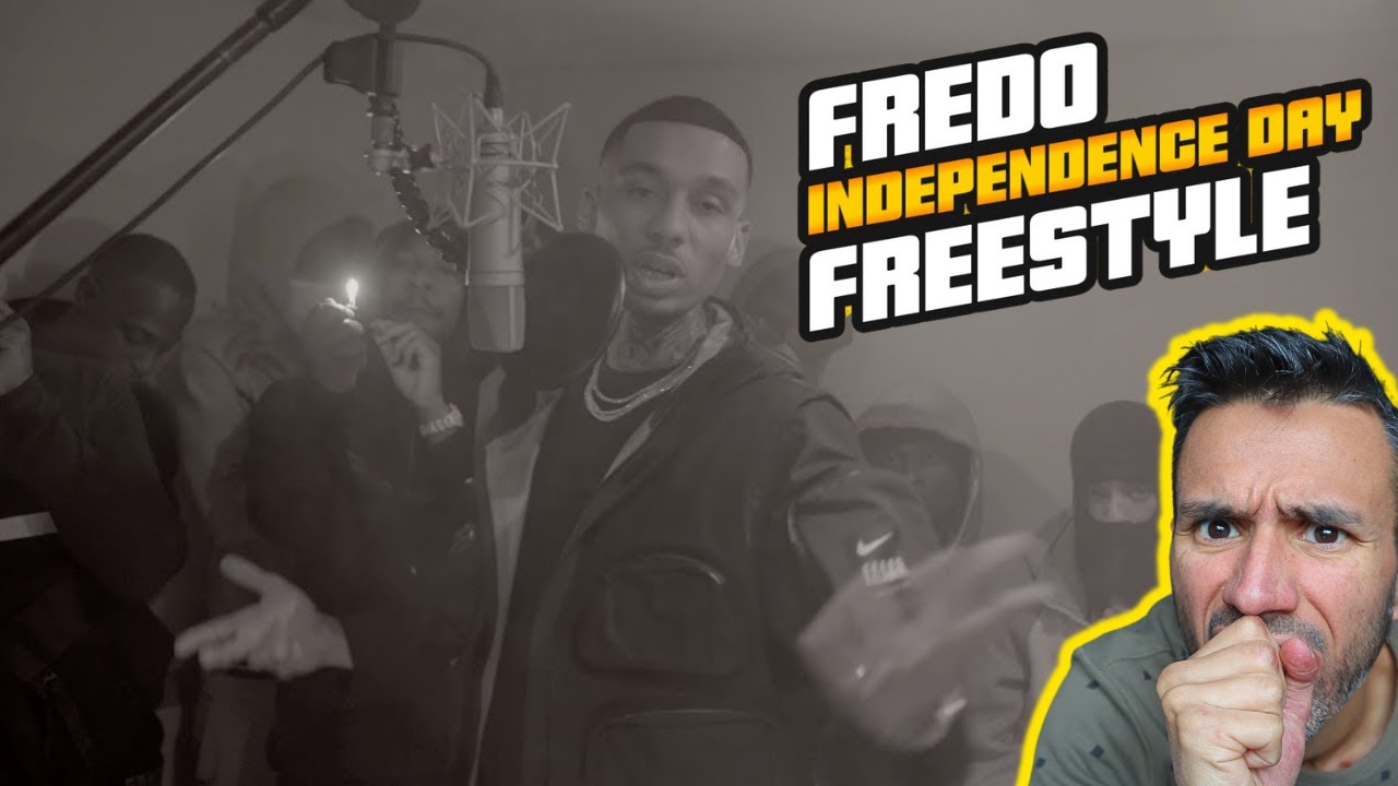 FREDO - INDEPENDENCE DAY FREESTYLE (REACTION) First Time Hearing It ...