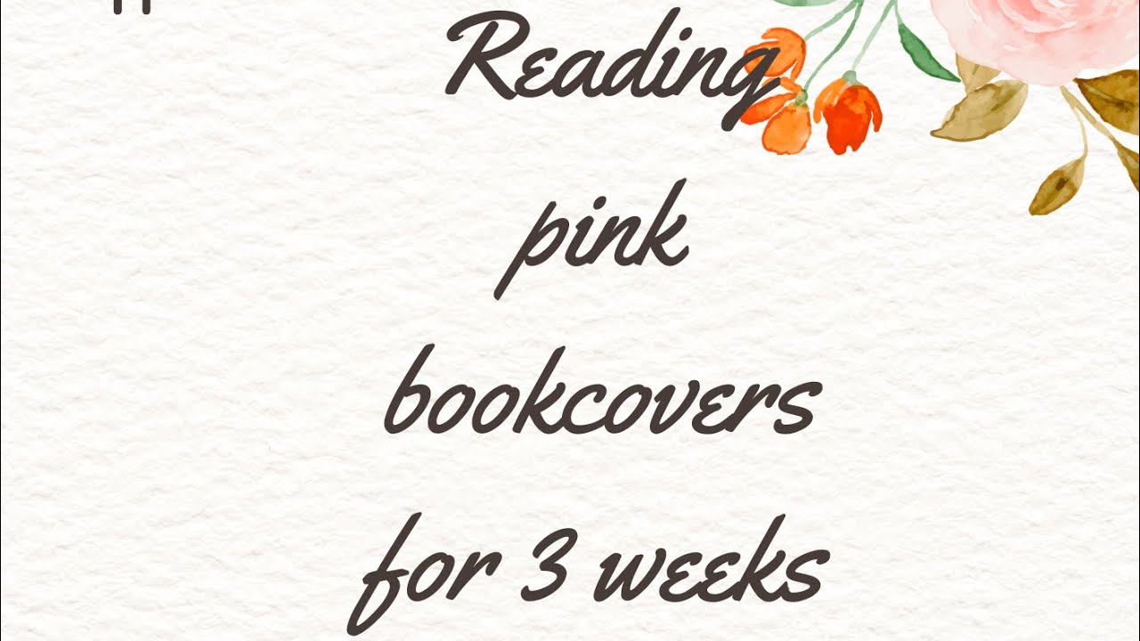 Pink bookcovers challenge for 3 weeks part 3 - YouTube