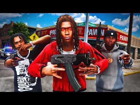 Bloodhound LIL JEFF and Q50 Tookover Chicago in GTA 5 RP..