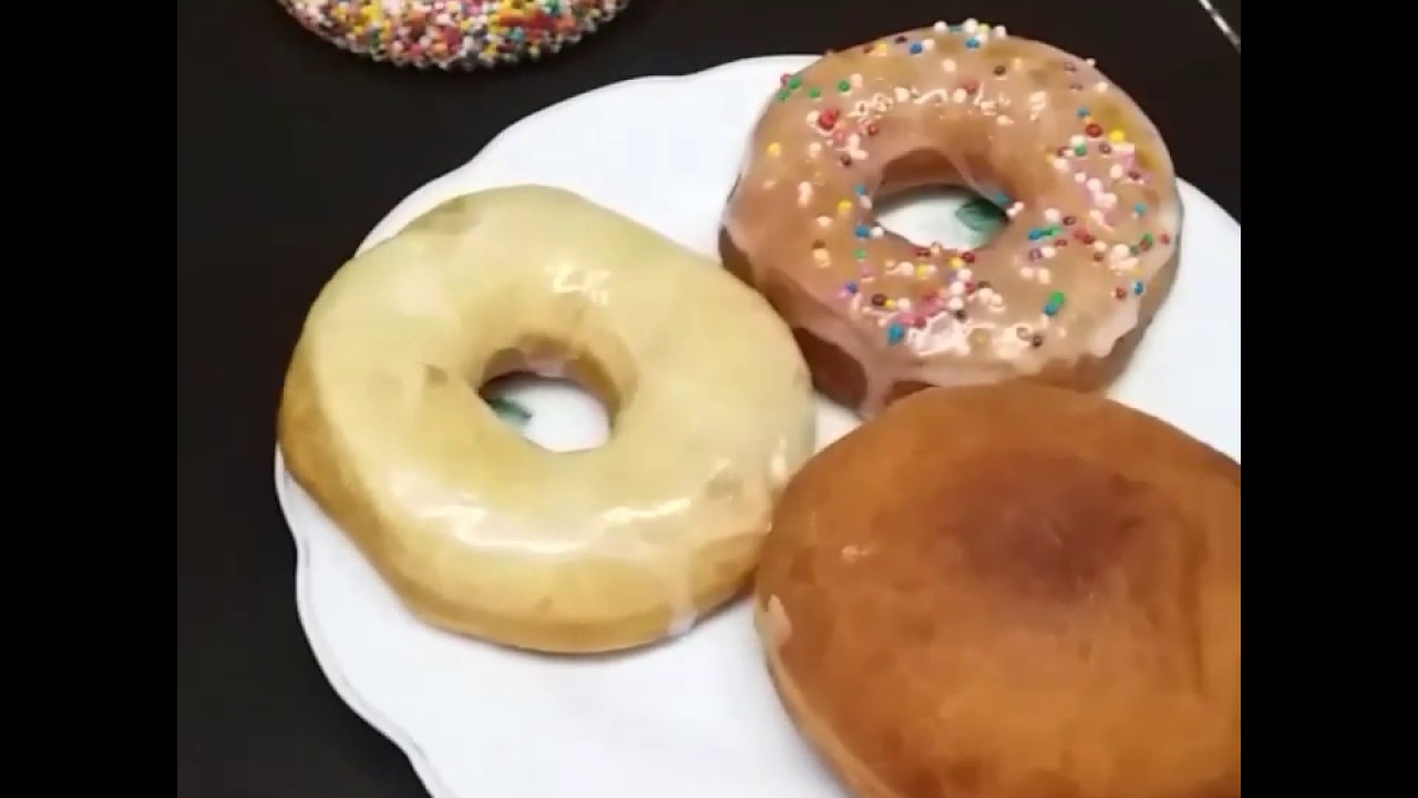 Donas rellenas con crema pastelera, (Masa Básica y Sencilla) - YouTube