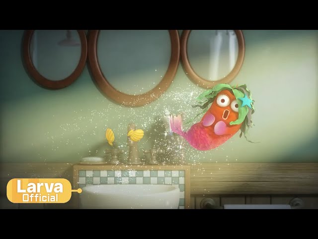 Mermaid | Animation Compilation | Larva Tuba | Official - Videos For Kids