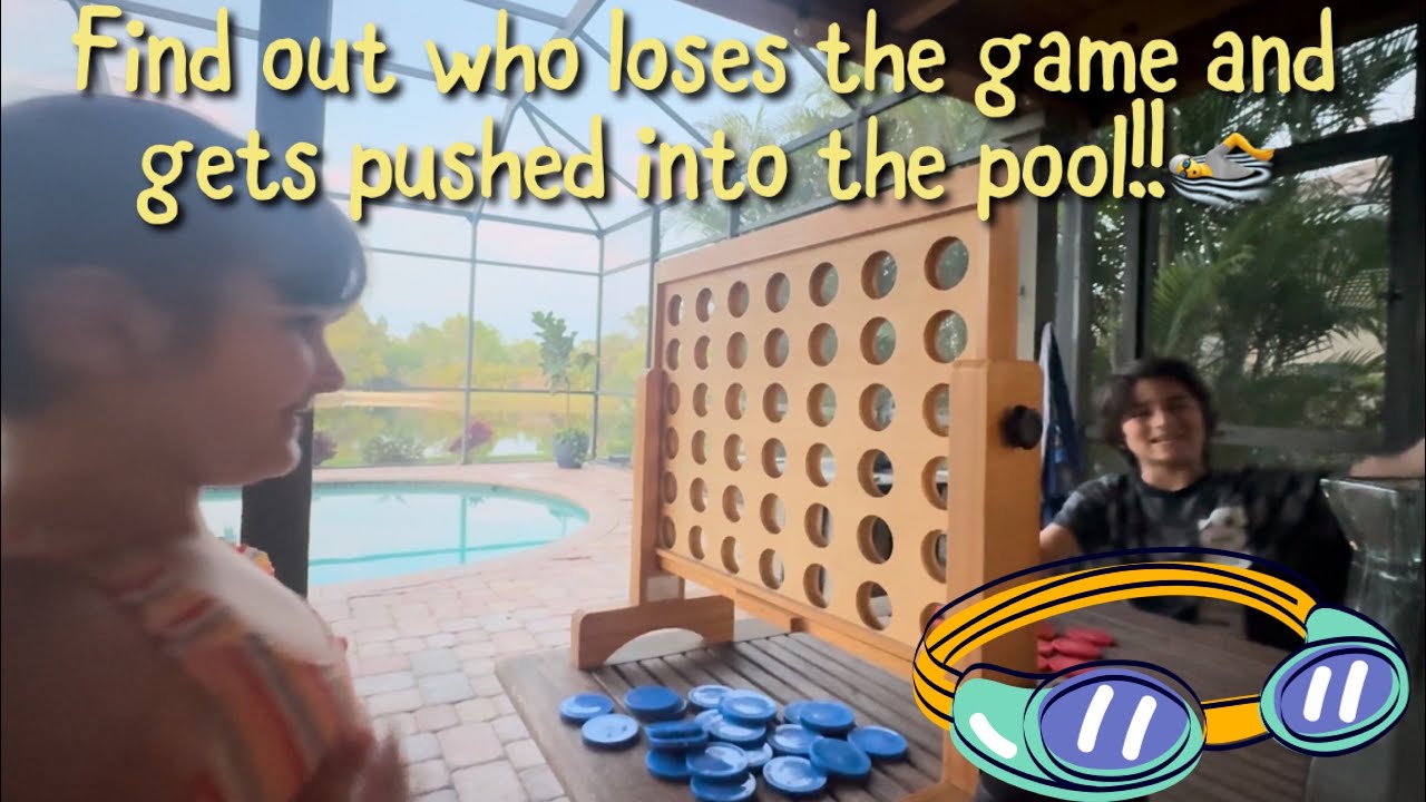 They made a bet…loser gets pushed into the pool! #funny #fun # ...