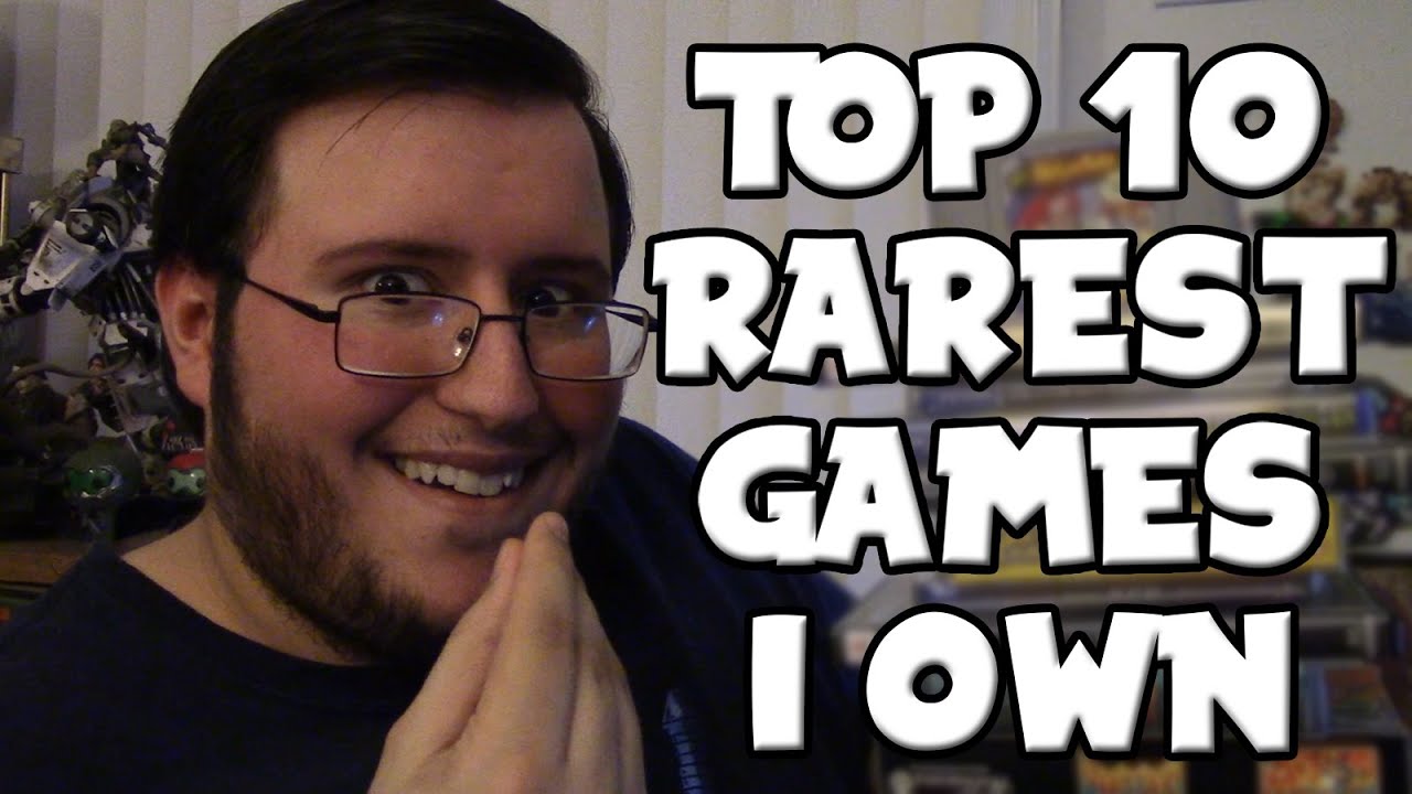 Top 10 Rarest/Most Valuable Games in My Collection - YouTube