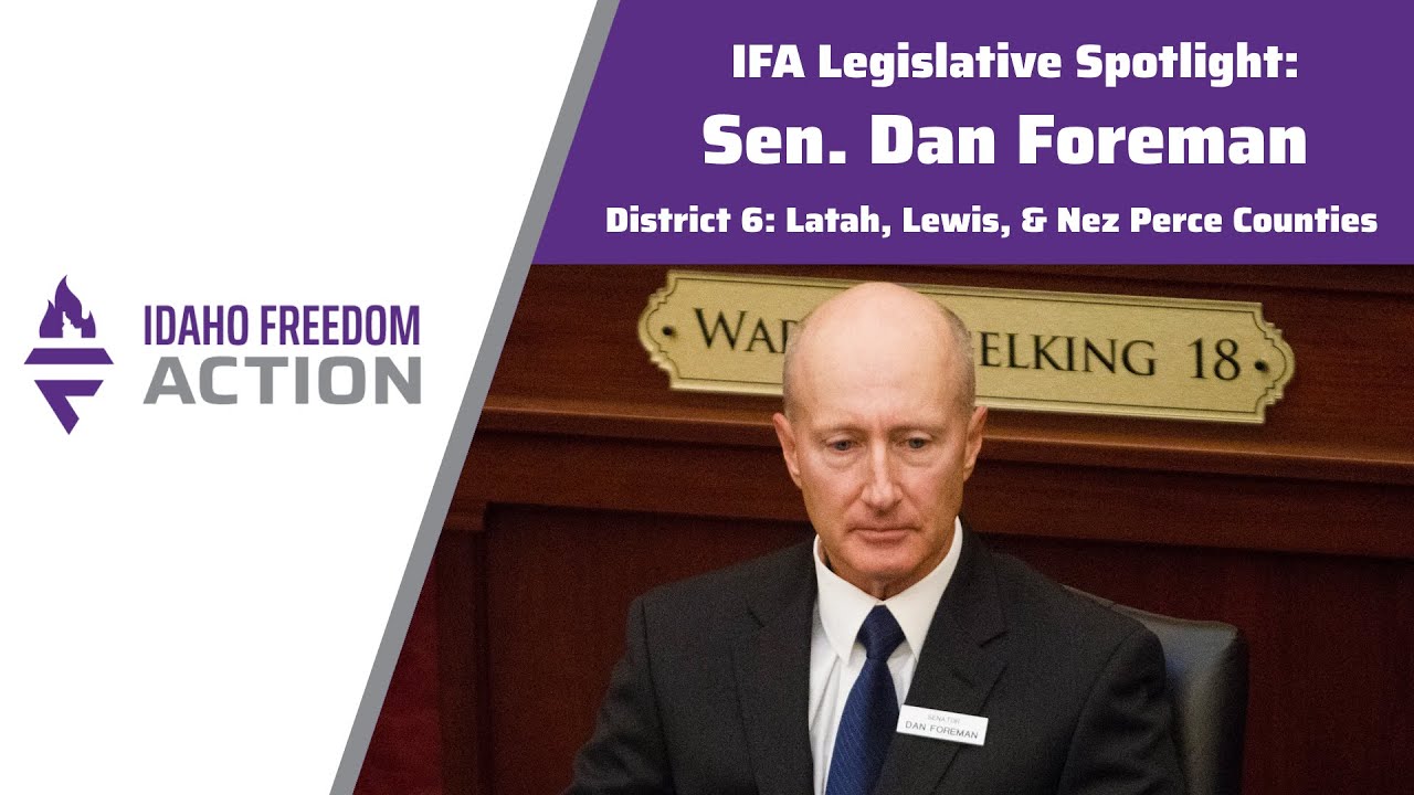 Legislative Spotlight: Sen. Dan Foreman - YouTube