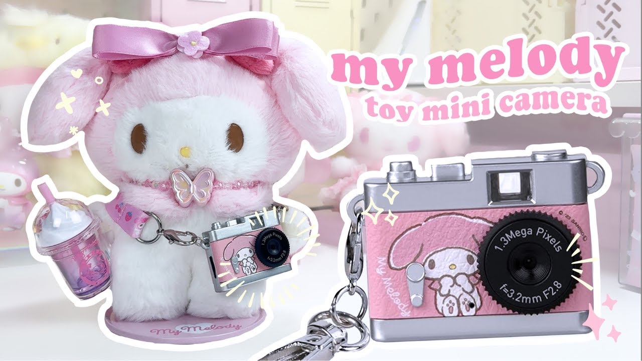 aesthetic unboxing mini my melody camera | kenko dsc pieni mini camera ...