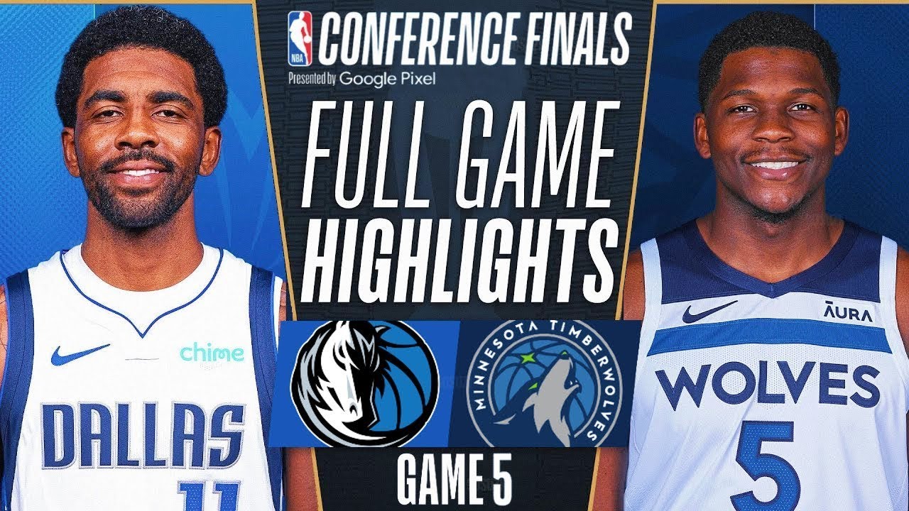Minnesota Timberwolves vs Dallas Mavericks Game 5 Full Highlights ...