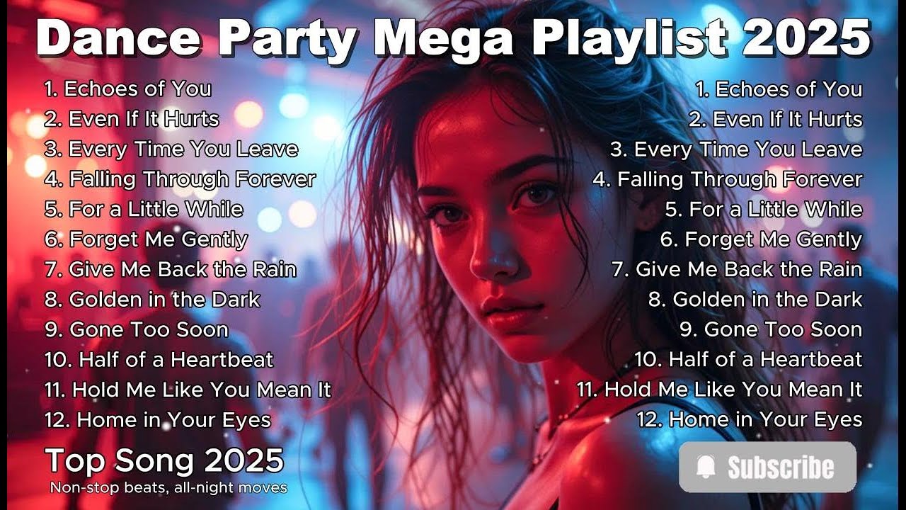 Dance Party Mega Playlist 2025 - YouTube