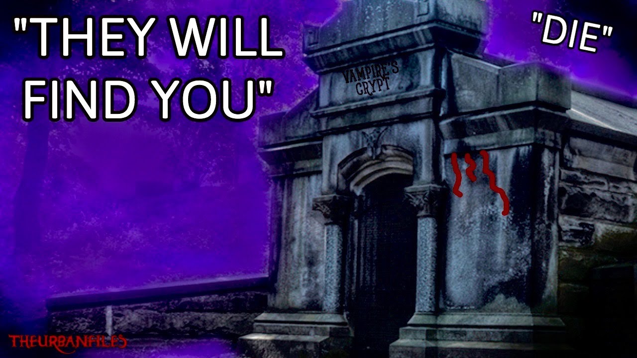 THEY TOLD ME THEY'D FIND ME AT THE VAMPIRES CRYPT - CRAZY Paranormal Evidence At The Erie ...