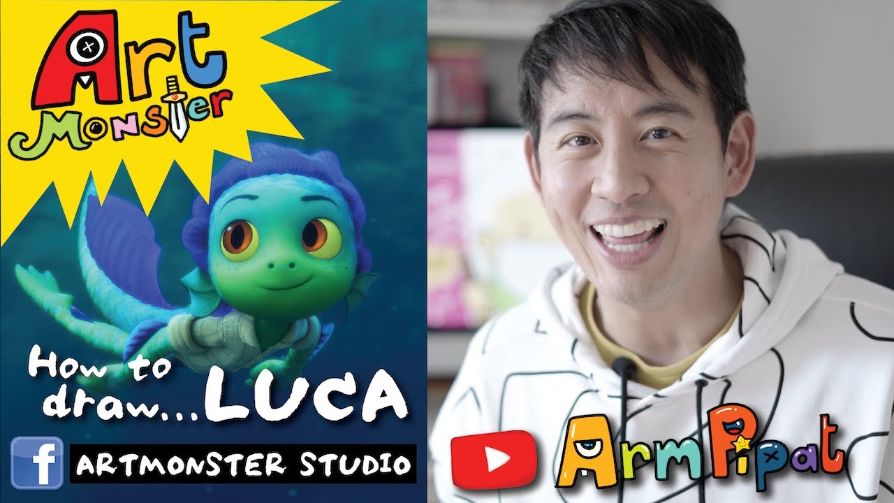 How to draw Luca - YouTube