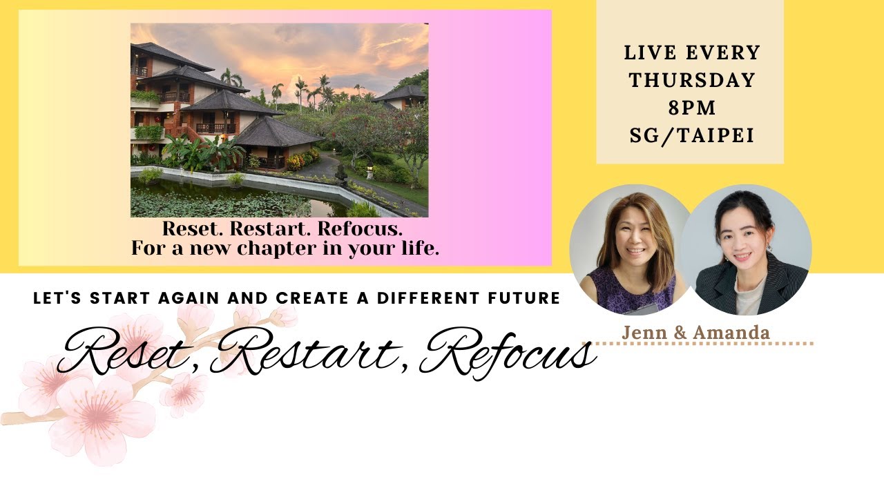 Reset. Restart. Refocus. Episode16 - YouTube