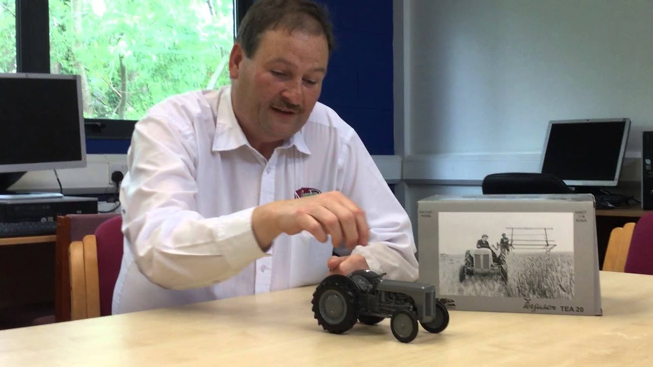 Grey Fergie TE20 Collectors Model Tractor - YouTube