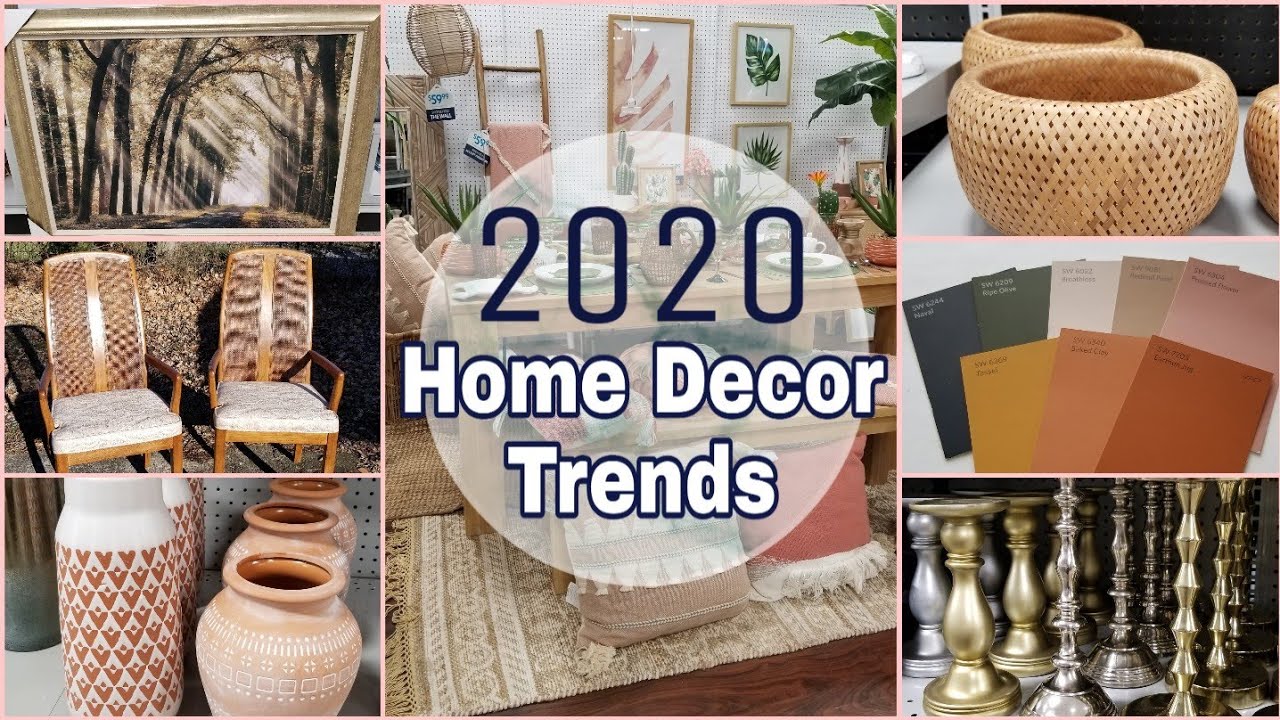 Home Decor Trends for 2020 • what items and colors are popular this ...