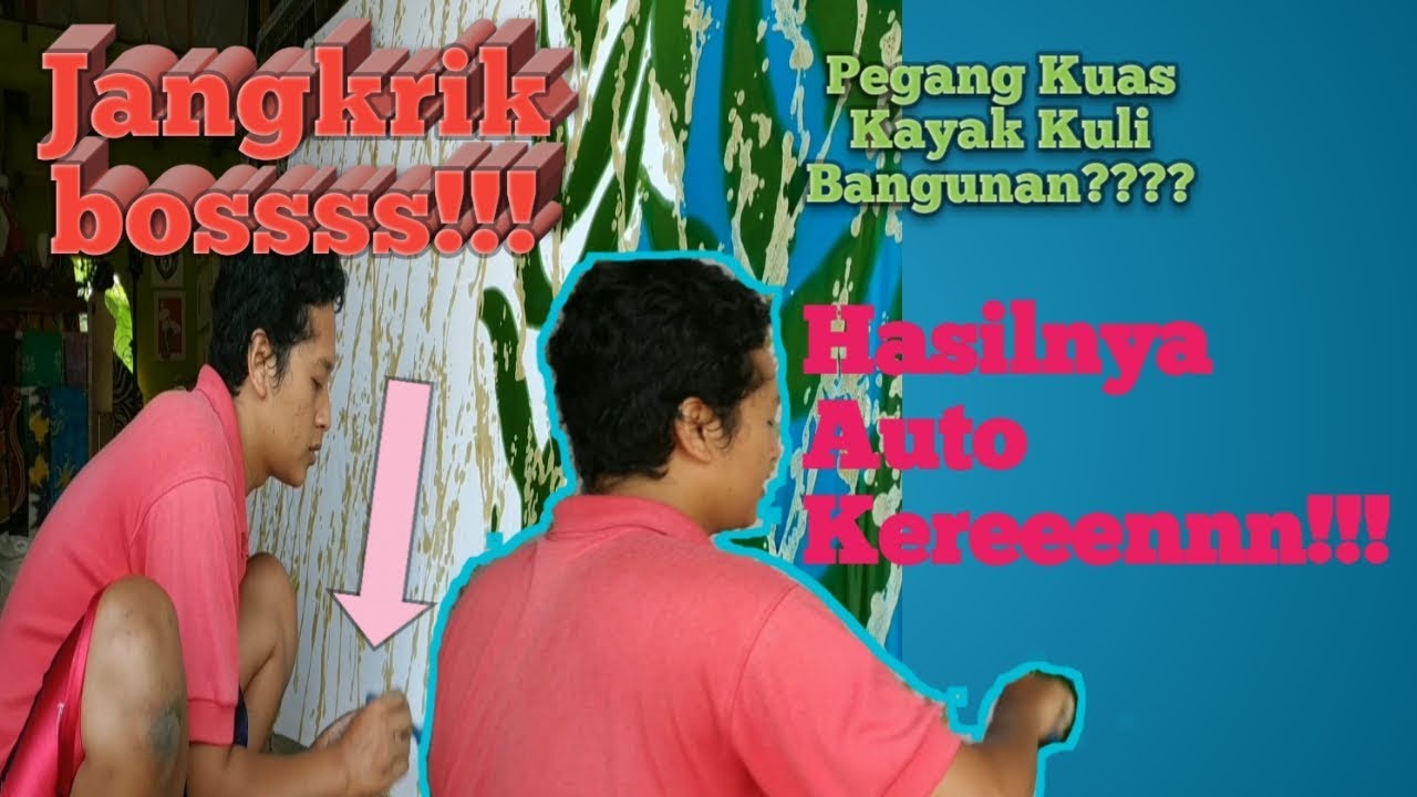 Batik pake kuas cat tembok | batik magelang | batik jogja | hari batik ...