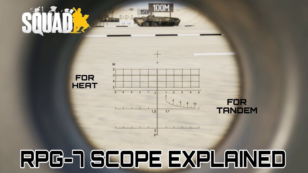 If you still don't know about RPG-7 Scope #squad #fps #gaming - YouTube