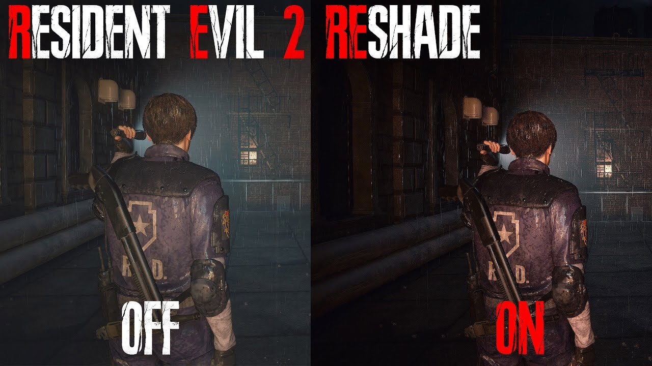 RESIDENT EVIL 2 REMAKE RESHADE MOD l NinjaRikku - YouTube