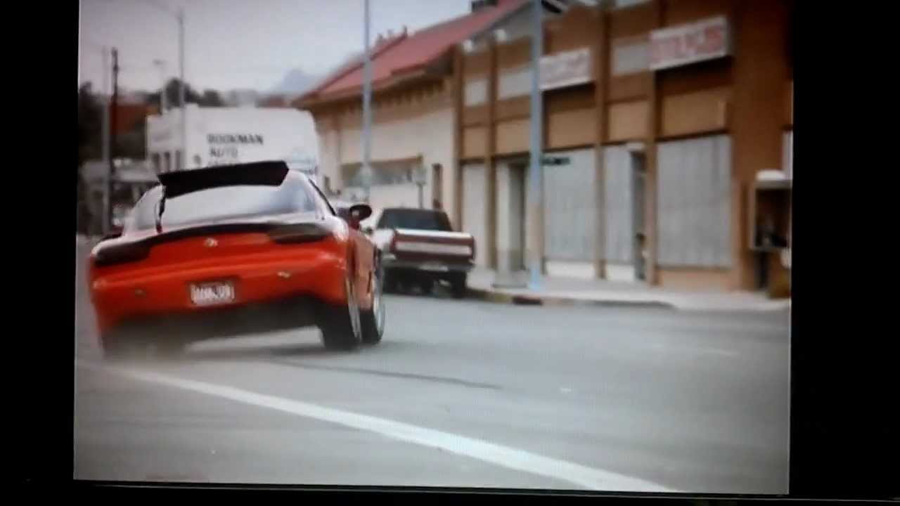 FD3S rx7 bank robbery getaway car - fast getaway 2 - YouTube