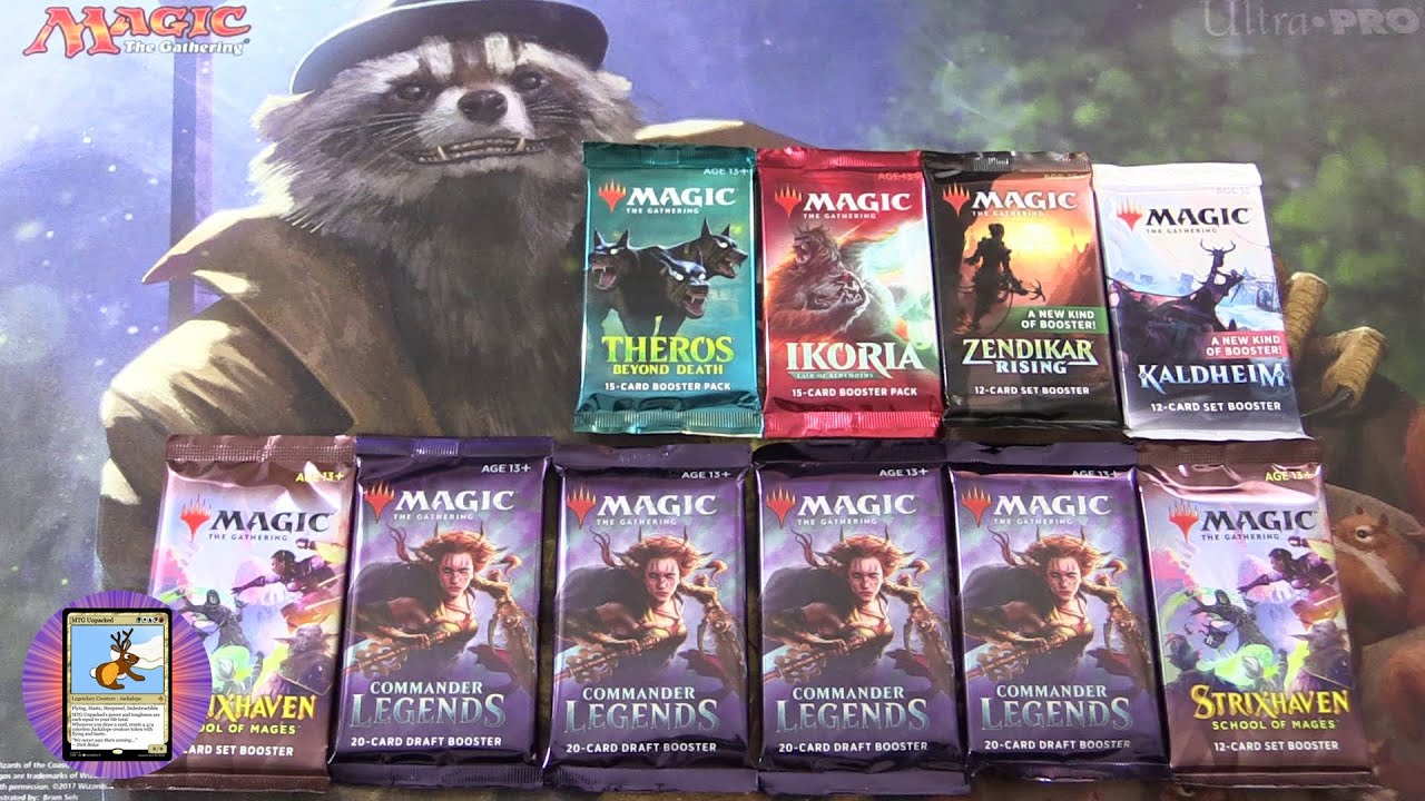 MTG Raccoon Pack Dealer GREAT PULLS! - YouTube