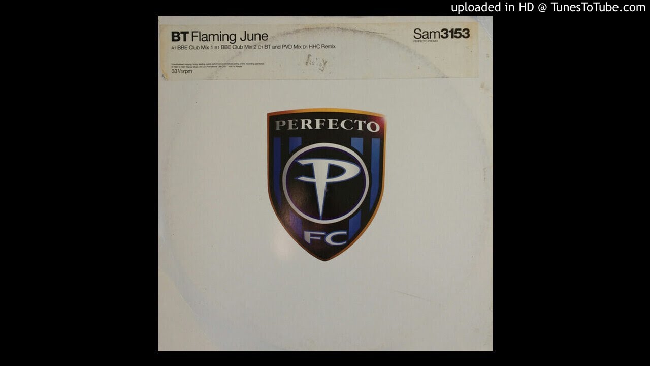 BT - Flaming June (BBE Club Mix). 1997 - YouTube