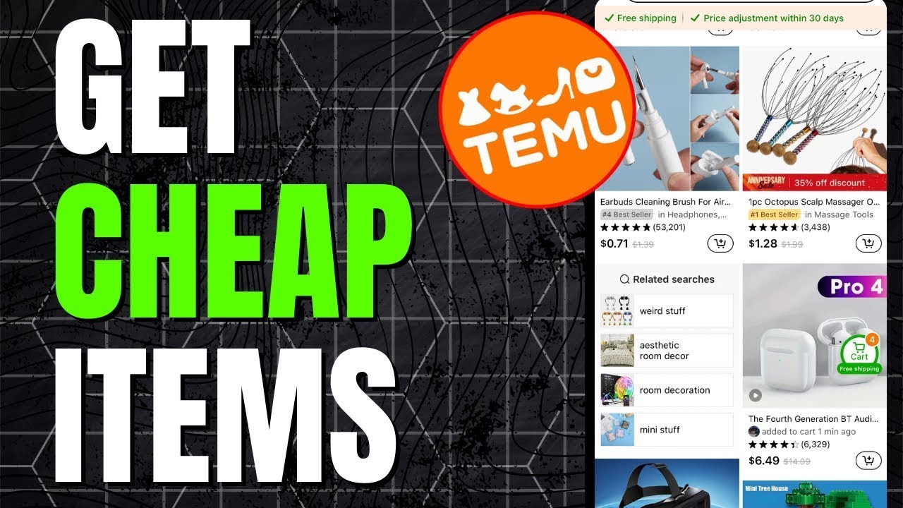 NEW! HOW TO GET CHEAP ITEMS ON TEMU (VERY LOW COST) - YouTube