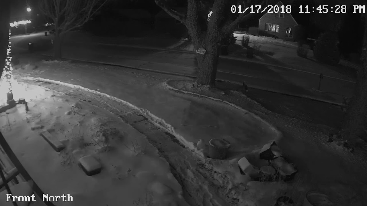 Meteor Flash Over Indianapolis Indiana Jan 17th 2018! - YouTube