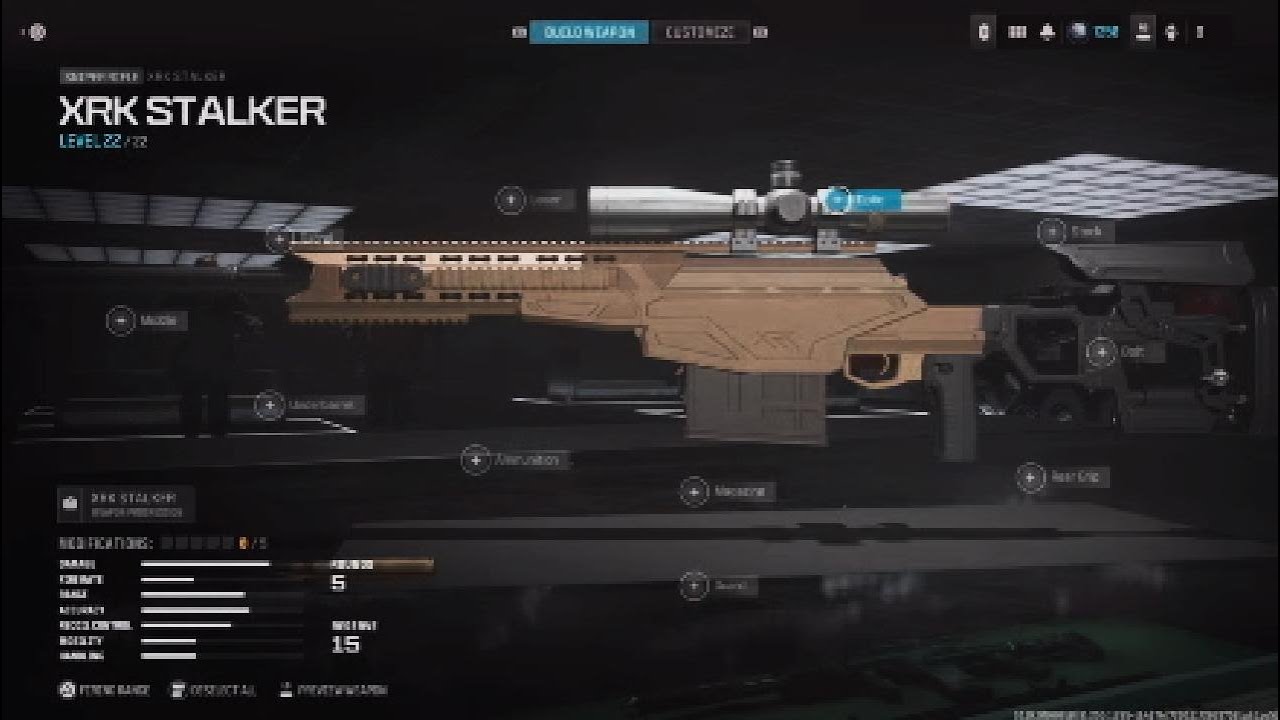 Call of Duty - MW3 - All Sniper Rifle Attachments ~ XRK STALKER - YouTube