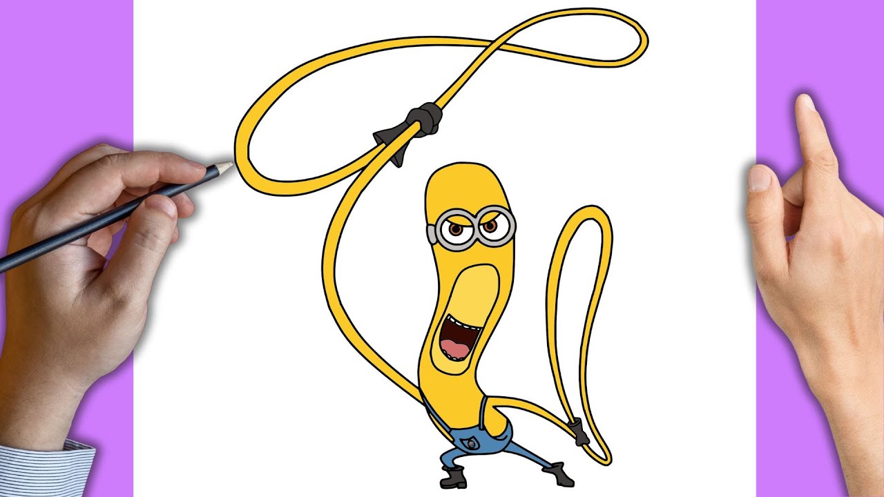 Como Dibujar Mega Minion Tim | Mi Villano Favorito 4 | Paso a Paso ...