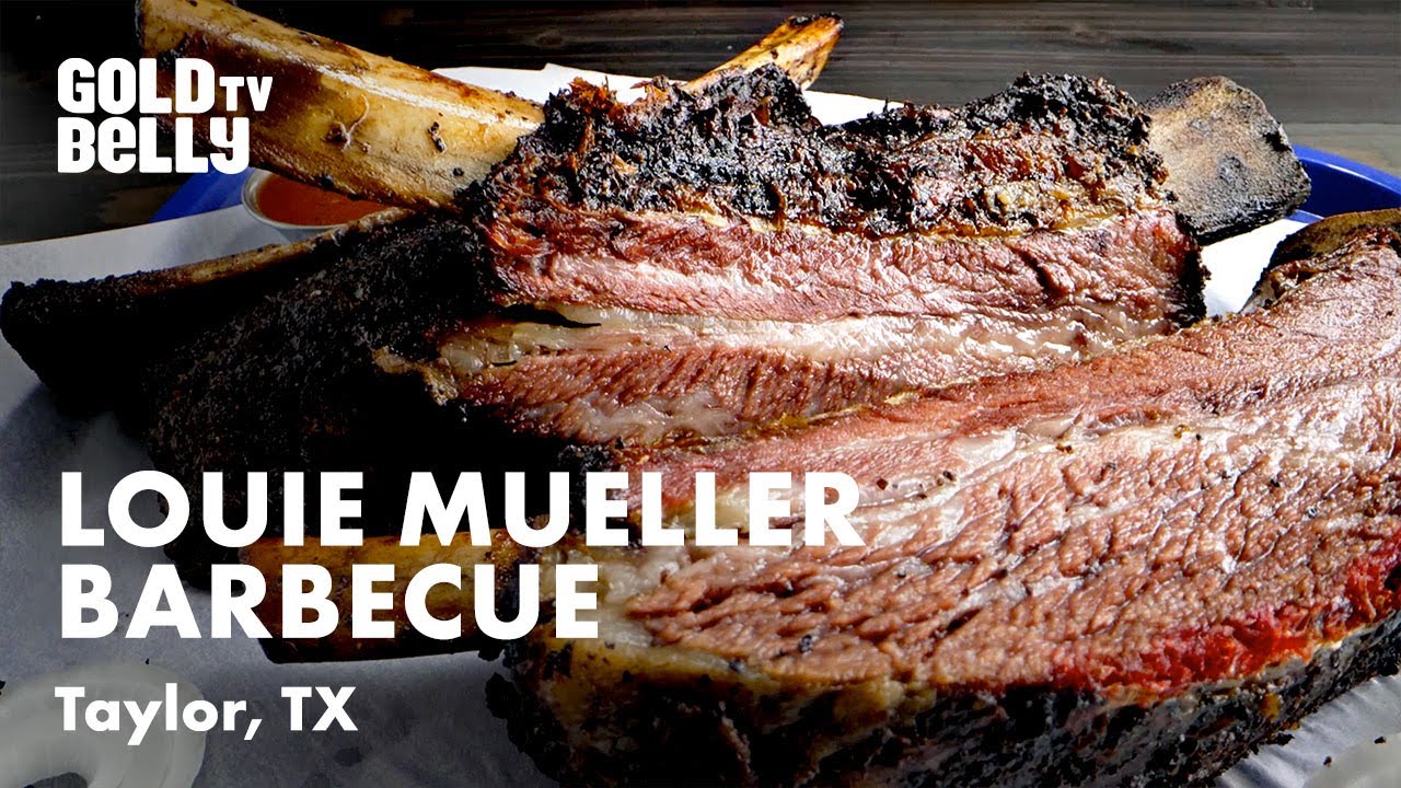 Watch Louie Mueller Barbecue's Pitmaster Prepare a Texas BBQ Meat Feast - YouTube