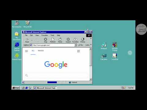 Windows 98 on Android - YouTube
