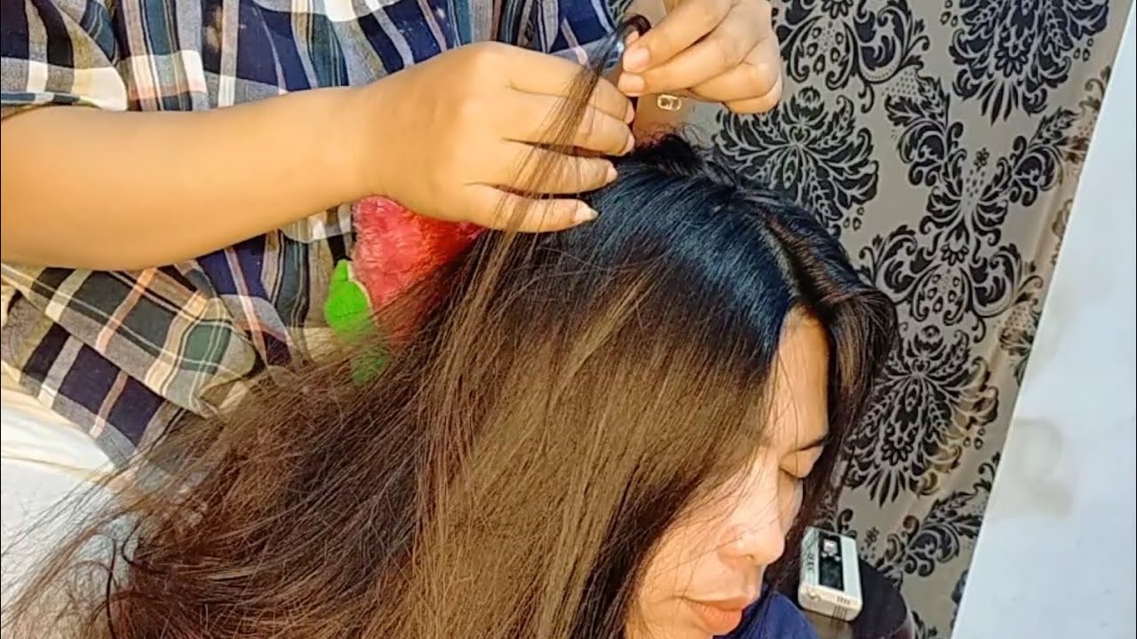 Hair Cracking ‼️ tarik rambut bunyi - YouTube