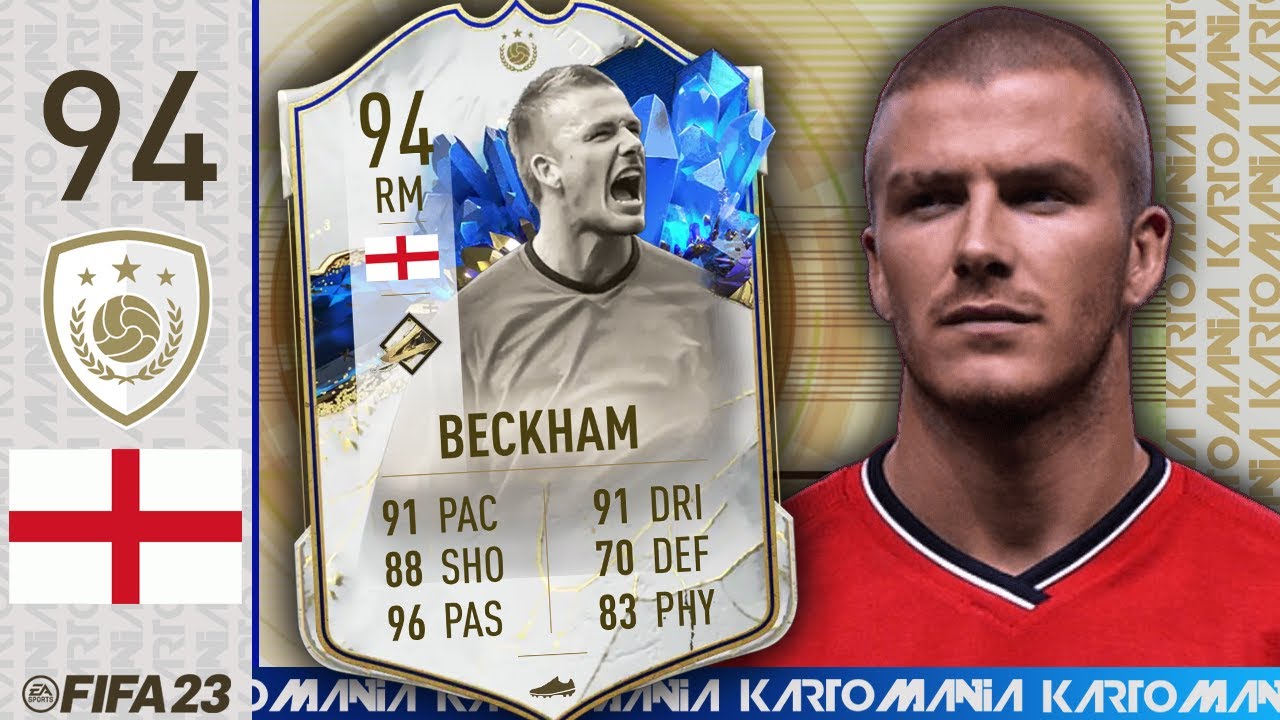 FIFA 23 - Mały upgrade, który zdziałał cuda! - TOTY Ikona David Beckham ...