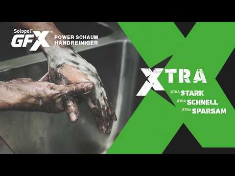 Solopol® GFX™ Power Schaum Handreiniger Comparison