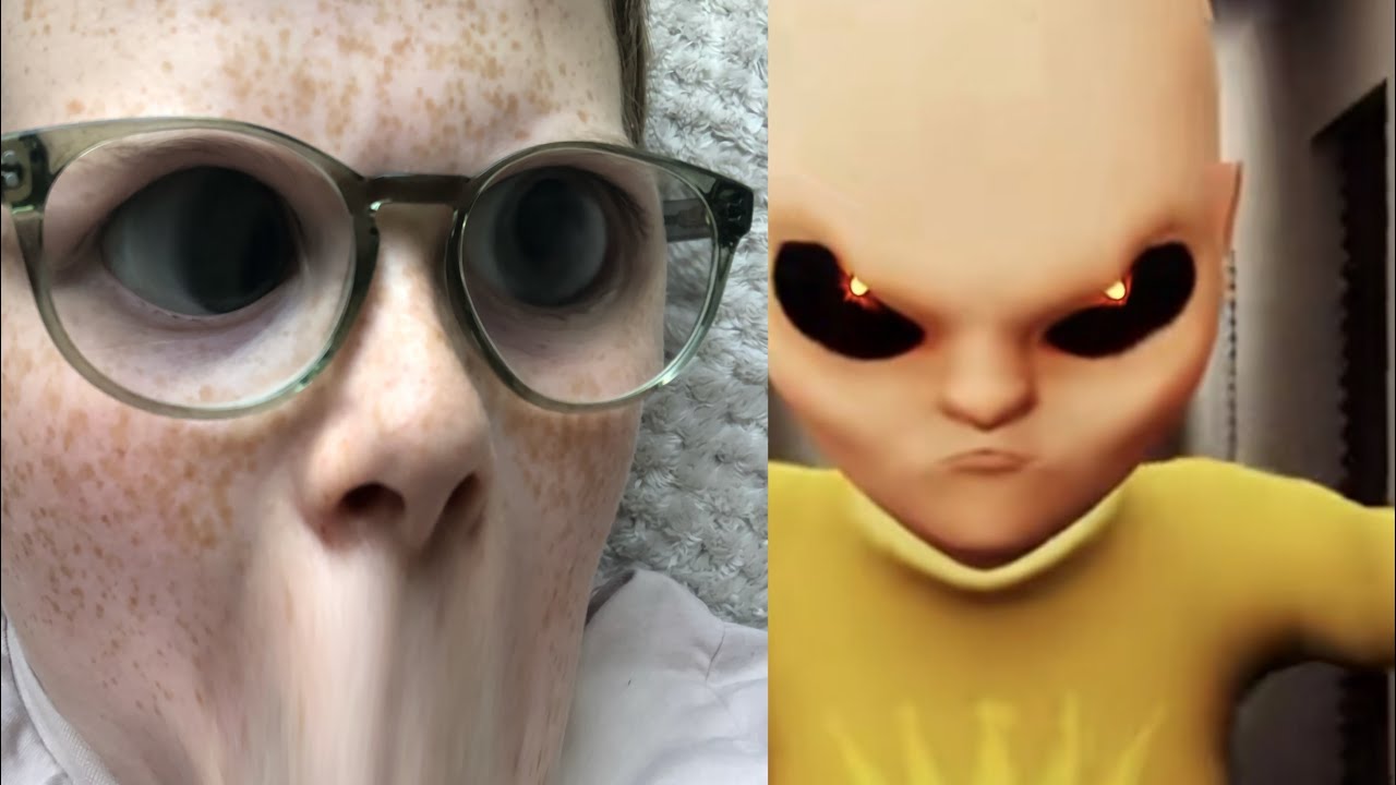 A POSSESSED BABY?!?! (the baby in yellow) - YouTube