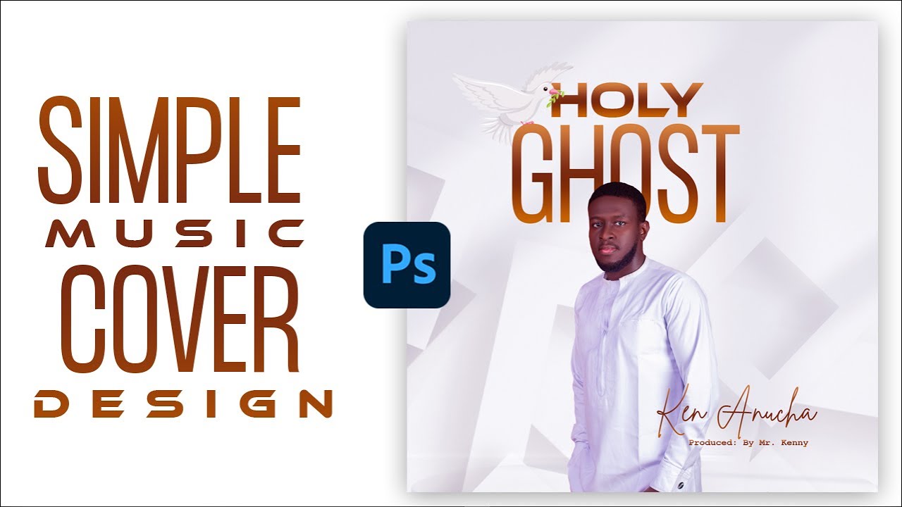 How to create a Simple Music Cover Art Design | Photoshop Tutorials ...