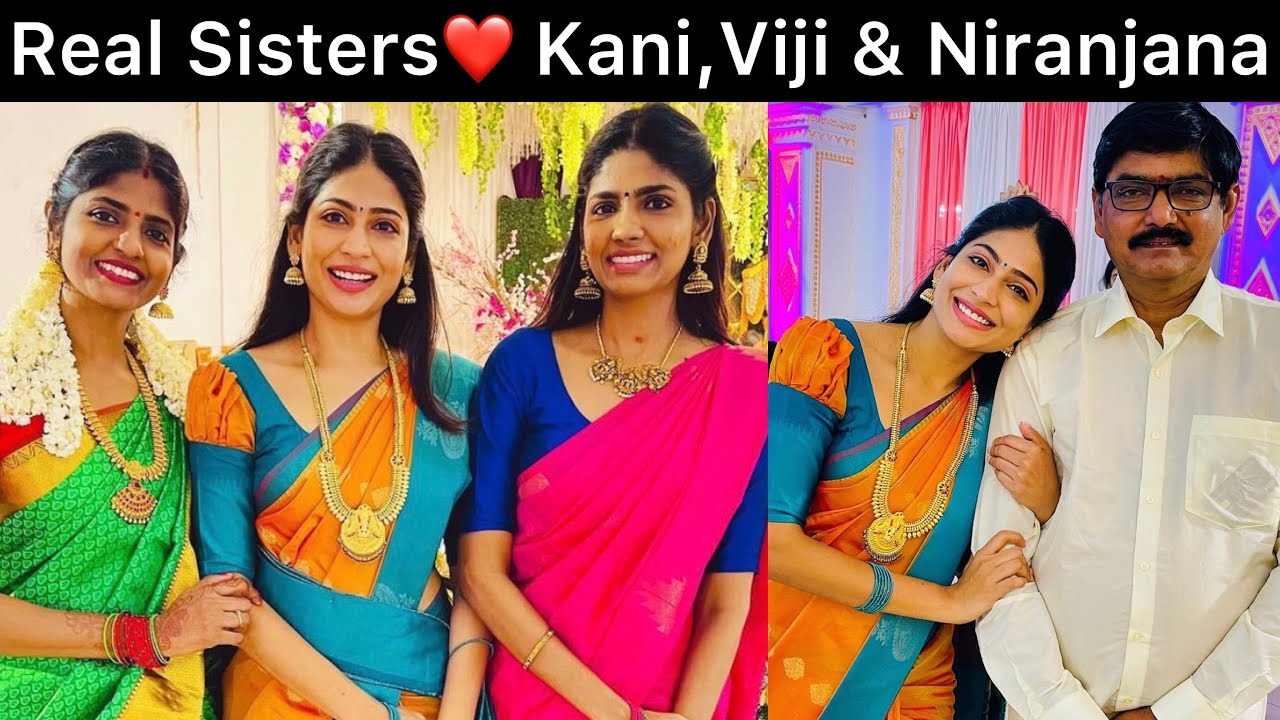 Real Sisters ️ Cook with Comali Kani, Viji & Niranjana at their Family ...