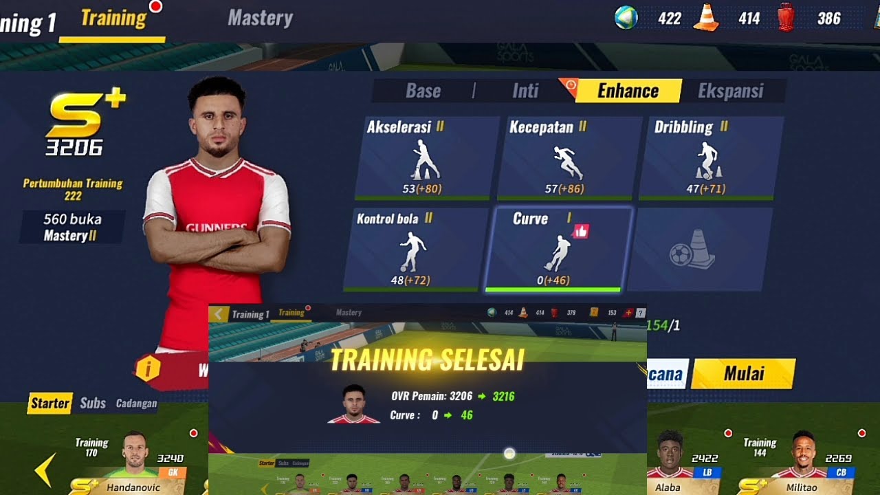 FOOTBALL MASTER 2|QUICK WAY TO INCREASE PLAYER OVR AND PLAYER SKILL IN ...