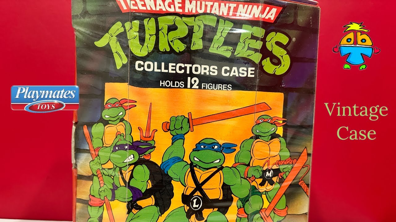 Ninja Turtles Carrying Case Vintage - YouTube