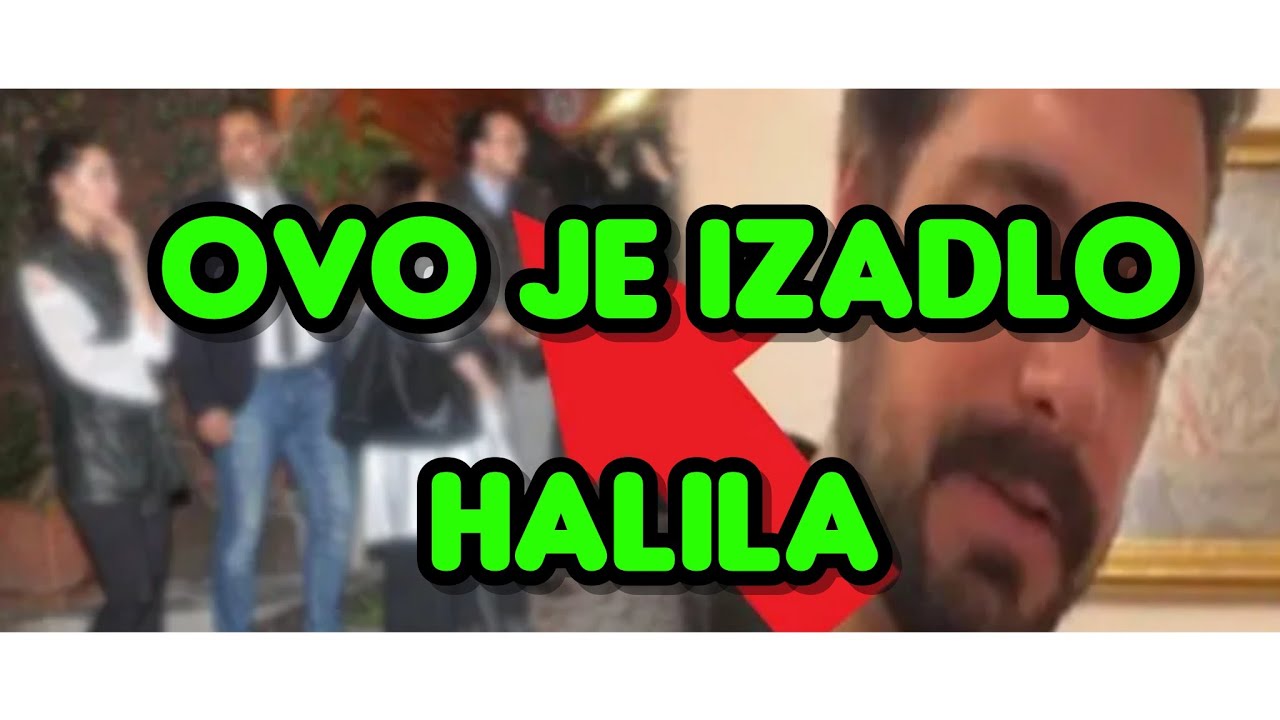PONASANJE HALILA IBRAHIMA CEYHANA GA JE IZDALO! - YouTube