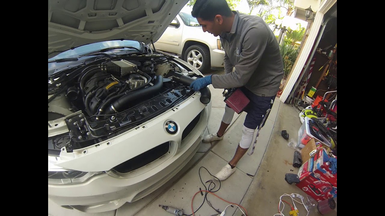 How to install front mount intakes on f80 m3 - YouTube