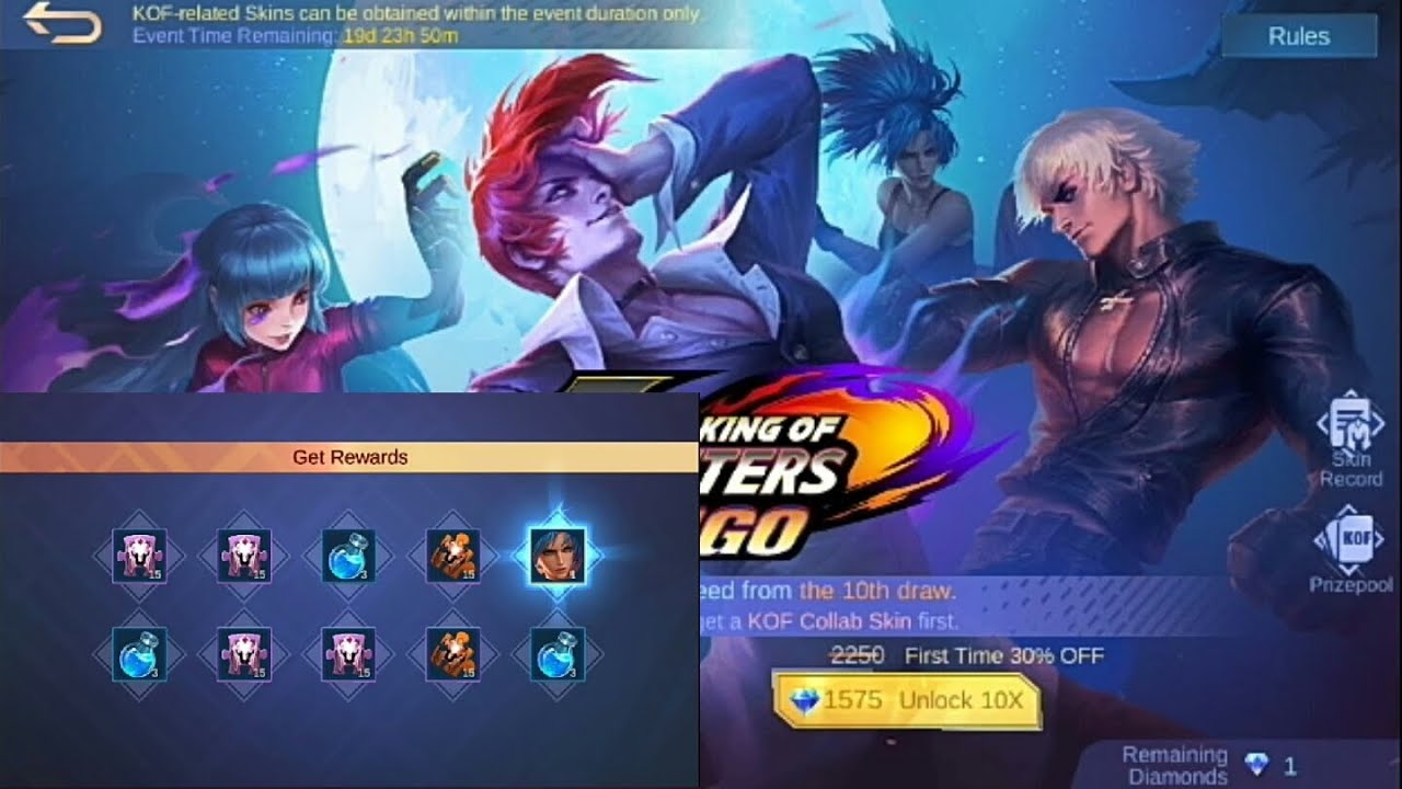 KOF EVENT FREE 10th Draw|PREORDER|MLBB|Pᴇʀᴊᴀꜱ TV - YouTube