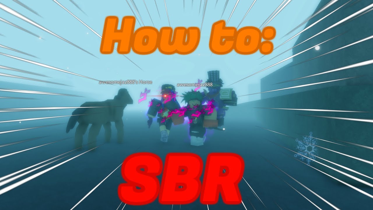 [YBA] How to: SBR | *NEW* 6p gameplay - YouTube