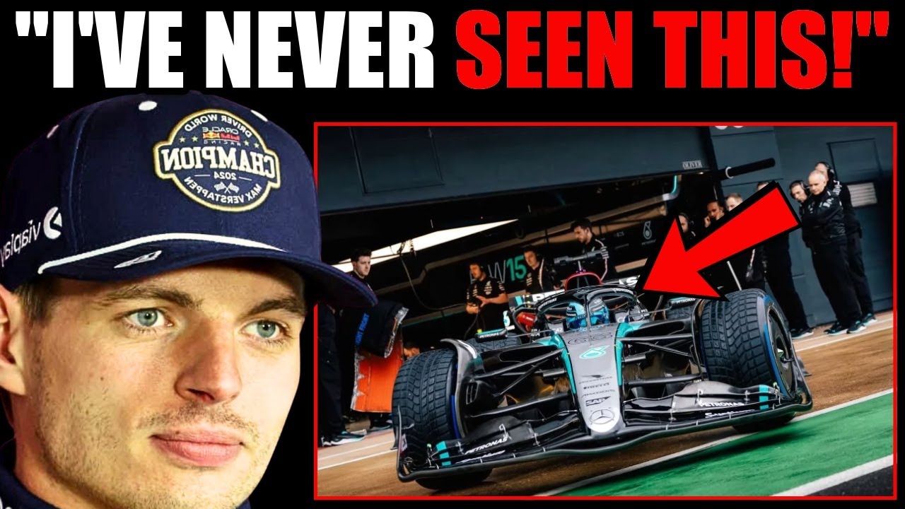 LEAKED! Mercedes’ secret weapon left Verstappen FASCINATED - YouTube